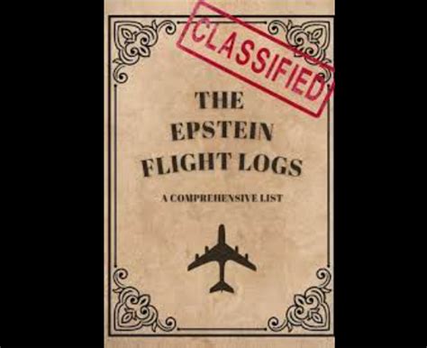 Epstein Flight Logs Release