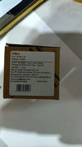 Electronic Timer Selec At Rs 950 Piece Electrical Timer In New Delhi