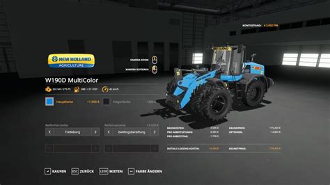 New Holland W D Wheel Loader MetallicEdit V FS Mod