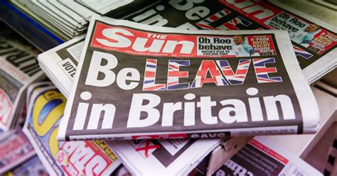 Which Newspapers Support Brexit In The Eu Referendum Huffpost Uk News