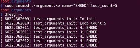 Passing Parameters To Linux Device Drivers Builtin Modules
