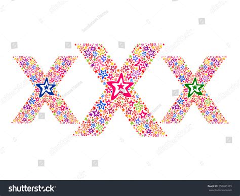 Xxx Background Vector Illustration Stock Vector Royalty Free 250485319 Shutterstock