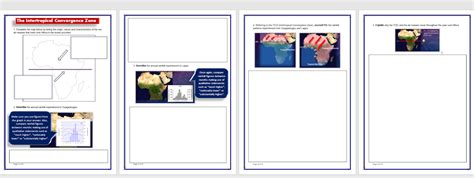 The Intertropical Convergence Zone Itcz Teaching Resources