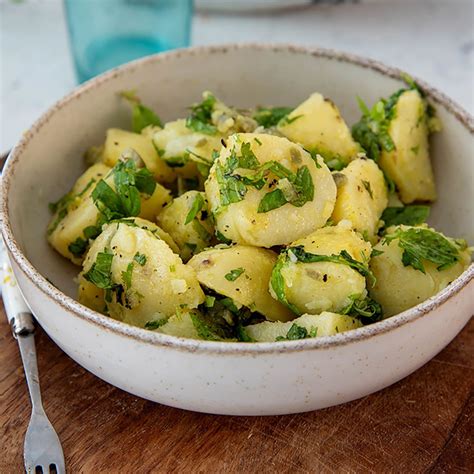 Herb Potato Salad No Mayo Potato Salad Recipe Healthy Potato Salad