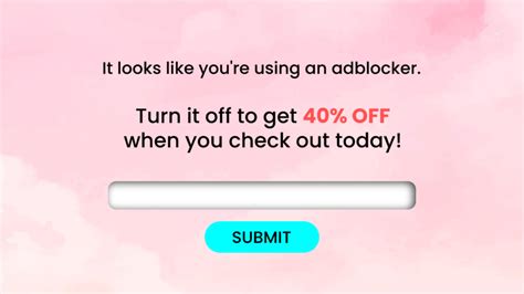Adblock Detection Targeting Poptin