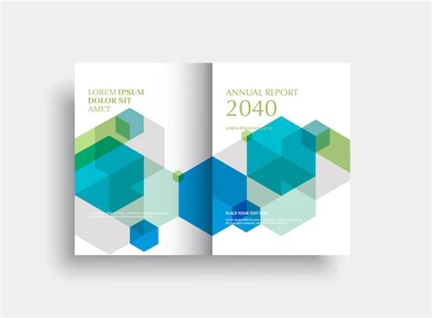 Premium Vector Brochure Template Layout Cover Design Annual Report