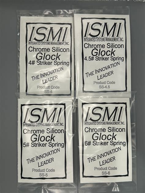 Glock Striker Spring Ismi Spring Sales