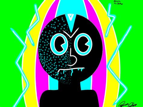 Some Lil Darkie Art I Made I Call It Electric Darkie Rlildarkie