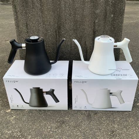 【54shop】fellow Stagg Mini迷你不鏽鋼測溫細口手沖壺 600ml 啞光黑 啞光白 咖啡手沖壺 蝦皮購物