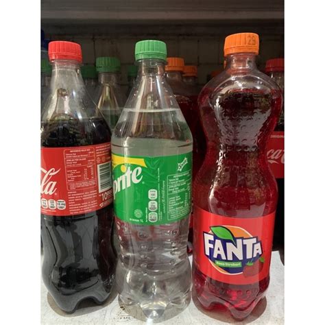 Jual Soft Drink Sprite Coca Cola Fanta Liter Shopee Indonesia