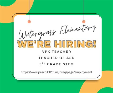 Watergrass Elementary Watergrass Elementary School