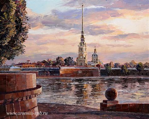 Картины маслом Творческого Объединения Artemis. Городской пейзаж. Виды ...
