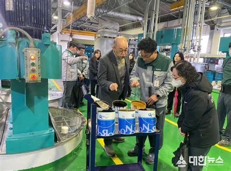 수도권대기환경청장 통합관리사업장㈜노루페인트 현장방문