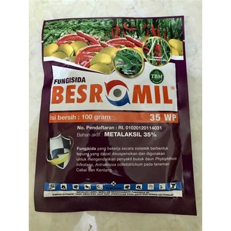 Jual Fungisida BESROMIL 35WP 100 Gr Shopee Indonesia