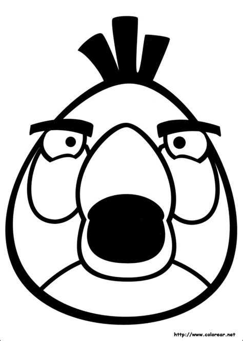 Dibujos Para Colorear De Angry Birds