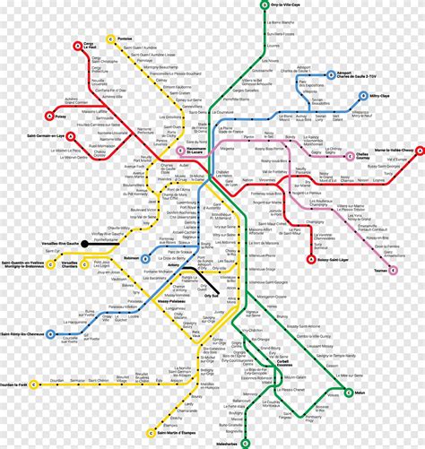 Карта метро парижа на русском языке метро