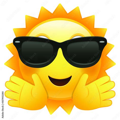 Happy Sun Face