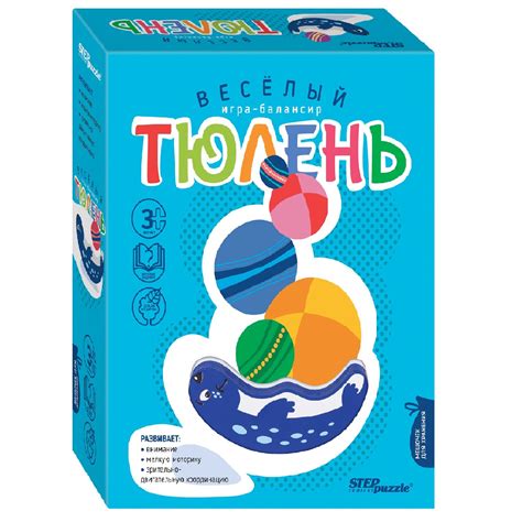 Развивающая игра Step Puzzle Игра-балансир "Весёлый тюлень ...