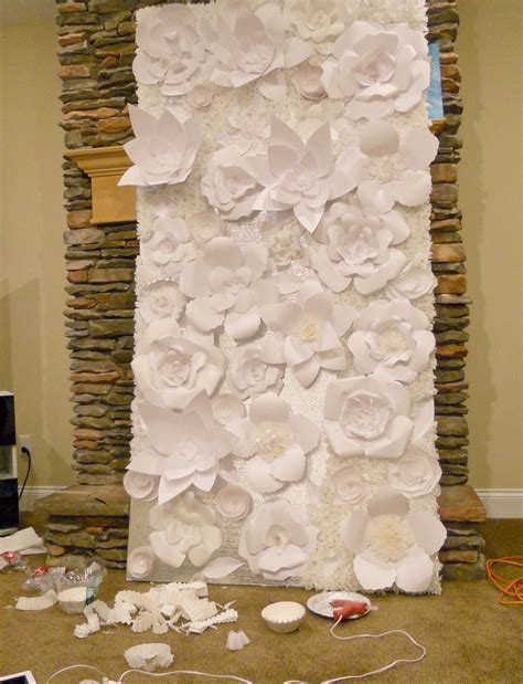Diy Flower Backdrop P R O P S Pinterest Diy Flower Backdrops And
