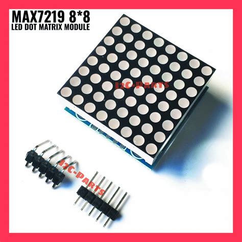 Jual Max7219 Led Dot Matrix 8x8 Display Module Max 7219 88 Running