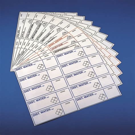 Adhesive Labels Dixon Science