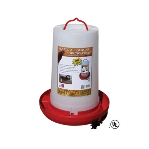 Farm Innovators Abreuvoir Chauffant 3 Gallons Pour Poules Meunerie