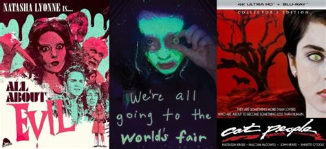 August 30th Genre Releases Include All About Evil Blu Ray Cd Were