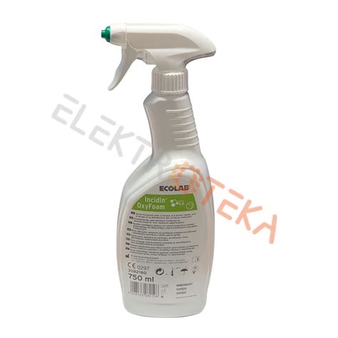 Elektroteka Paviršių Dezinfektantas Ecolab Incidin Oxy Foam 750ml