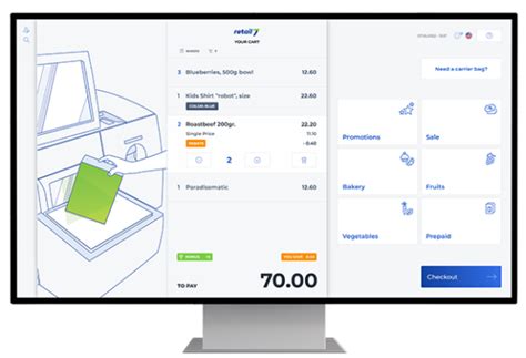 Retail7 Self Checkouts Pos Cashless Payment