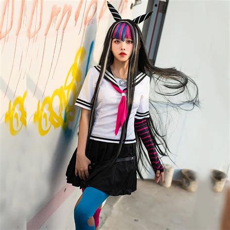 澪田唯吹 コスプレ衣装 ウイッグ ダンガンロンパ2 Dangan Ronpa 澪田唯吹 コスプレ衣装 A7002c0 グレースショップ