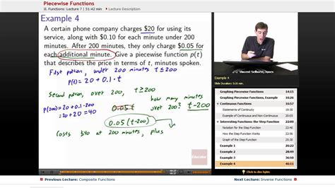 Piecewise Functions Precalculus With Youtube