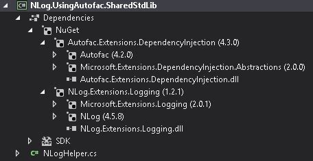 How To Use NLog With AutoFac In A Net Core Console App Issue 225