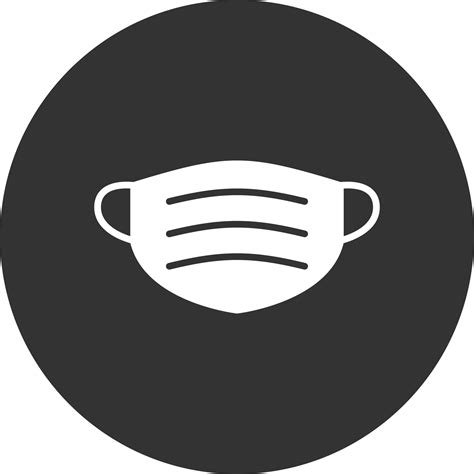 Mask Glyph Inverted Icon 9910874 Vector Art At Vecteezy