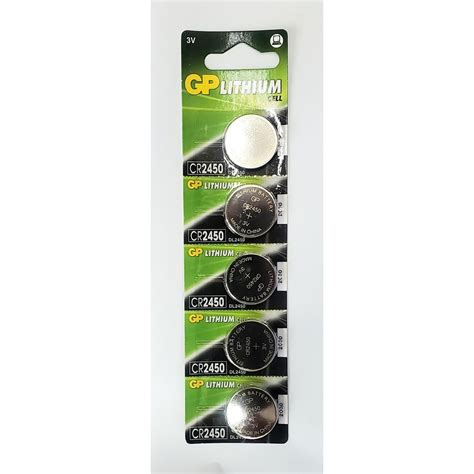 ถานกระดม Gp CR2450 3V ของแท ของใหม แพค 5 กอน Shopee Thailand