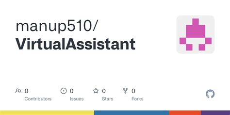 Github Manup Virtualassistant