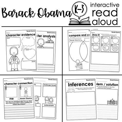 Barack Obama Black History Month Presidents Day Craft Interactive