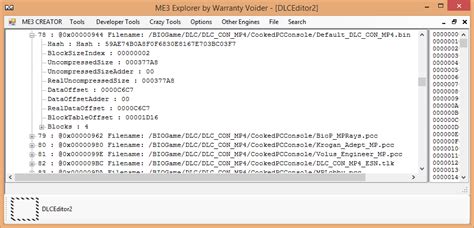 DLC Editing Guide ME Tweaks