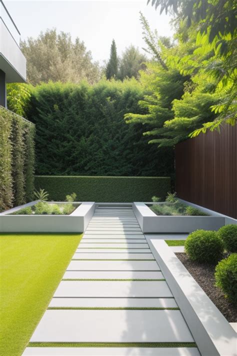 Sleek Minimalist Garden Oasis Minimalist Landscape Design Ideas