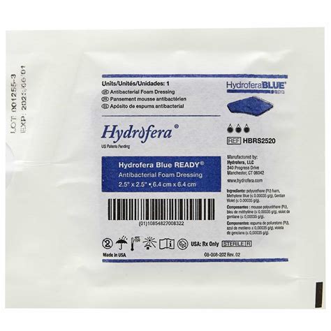 Hydrofera Blue Ready Antibacterial Foam Dressing Carewell
