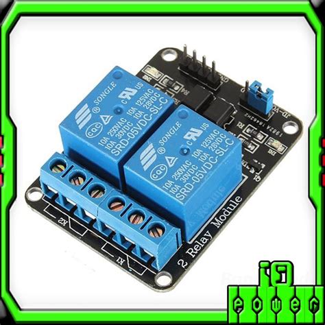 Jual 5V 2 Channel Relay Module With Optocoupler Arduino Shopee Indonesia