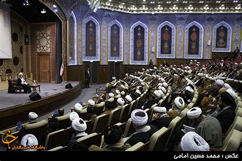 افتتاح مدرسه علمیه امام کاظم ع متعلق به آیت الله مکارم شیرازی تصاویر