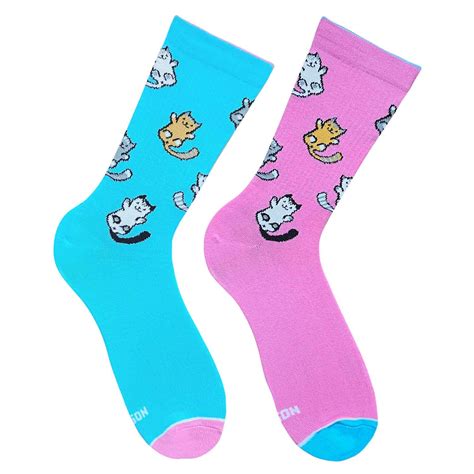 Kitten Socks For Men Women Cotton Colorful And Funny Noskar® Sockswear