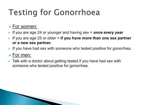 Gonorrhoea And Syphilis Ppt