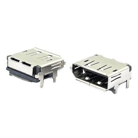 20p Displayport Usb Socket Connection Micro Usb Socket Female Lcp