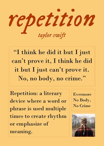 Figurative Language Display For English Classroom The Taylor Swift