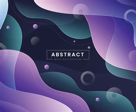 Abstract Fluid Wave Background With Opacity Effect Vector Art