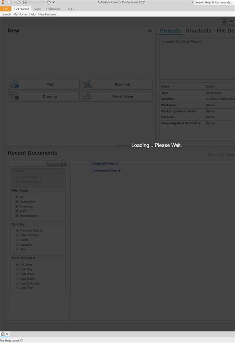 Inventor Startup Loading Problem Autodesk Community