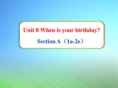 人教版新目标七年级英语上册unit 8单元第一课时section A1a 2d教学课件word文档在线阅读与下载无忧文档