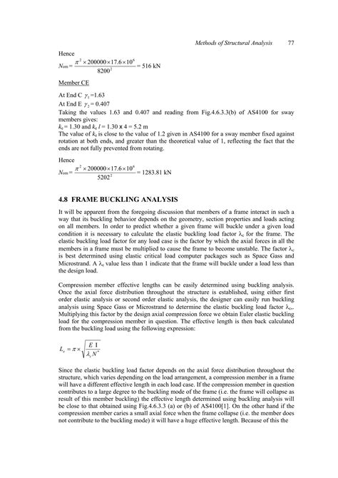 Steel Structures Design Manual To As 4100pdf