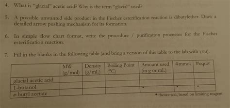 Solved Please Answer Question And Of The Pre Lab Thank Chegg